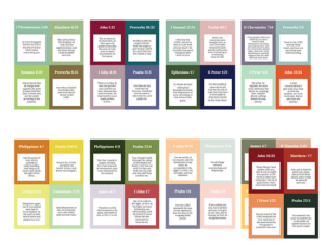 52 Bible Verse Cards Printable - Nonstop Mommy