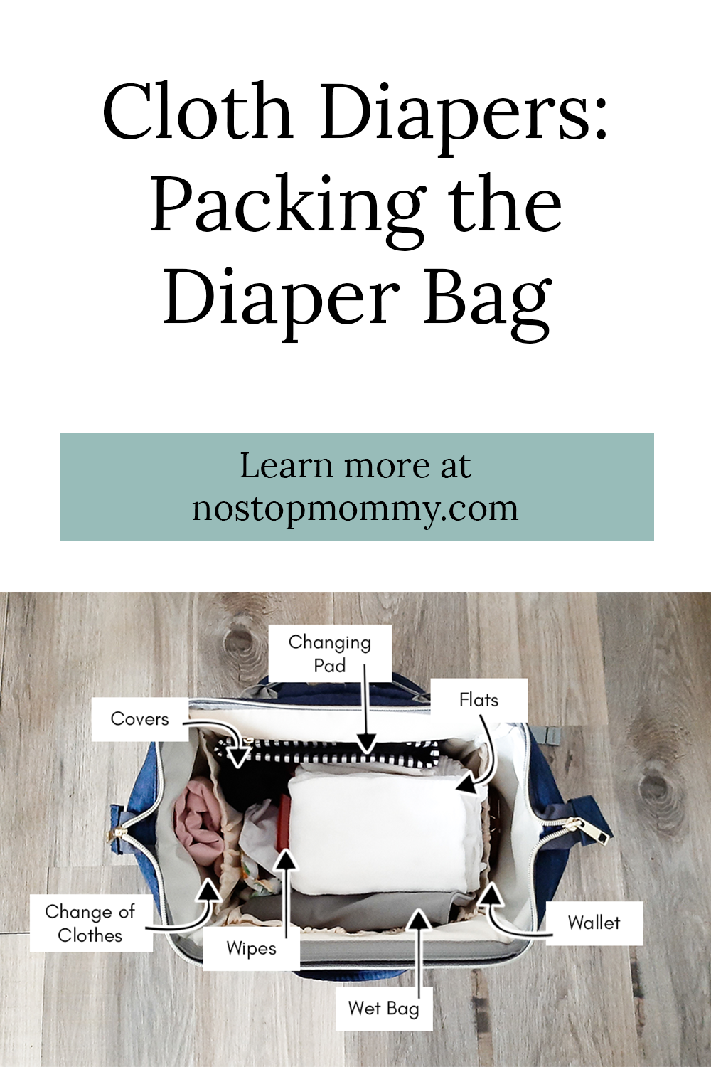 Cloth Diapers Packing The Diaper Bag Nonstop Mommy